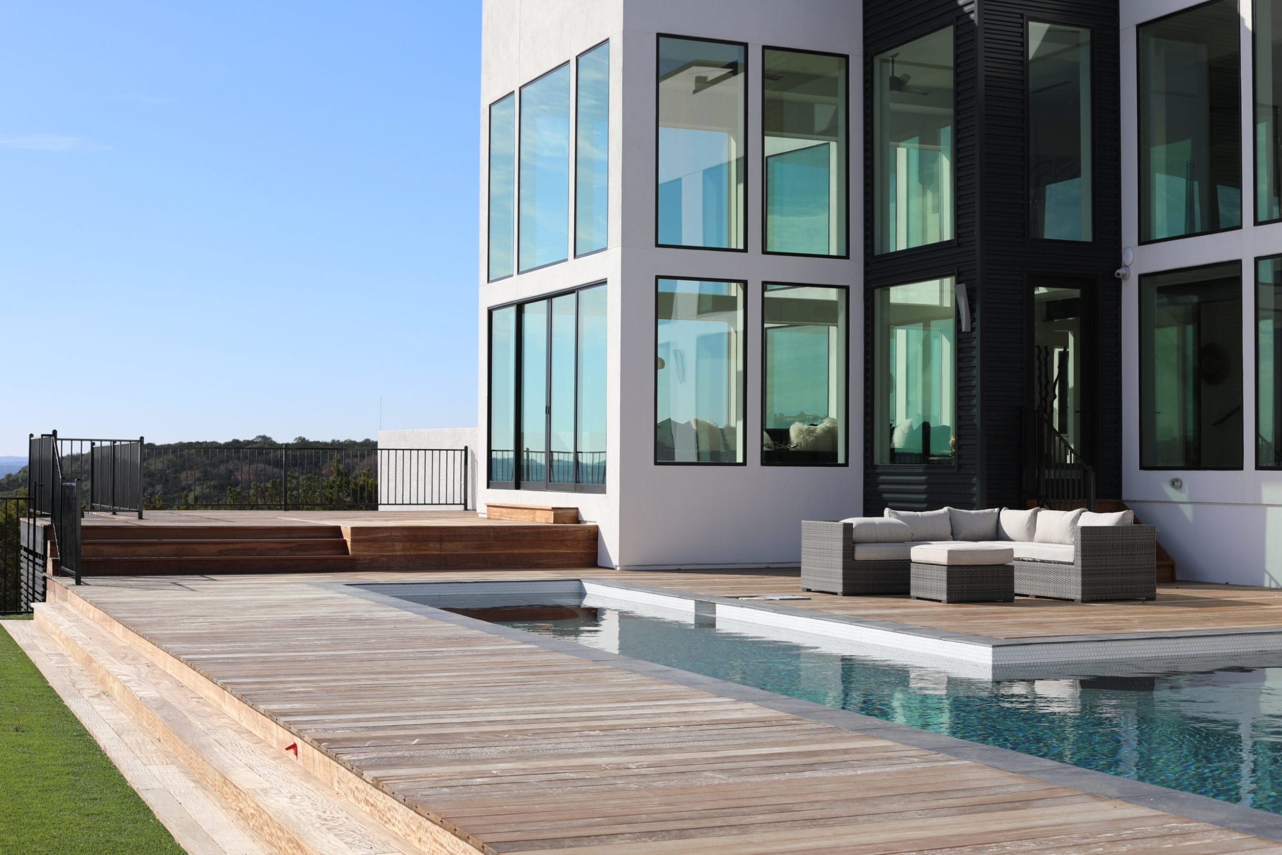 West Austin Hilltop Ipe Deck and Pool - TimberTown